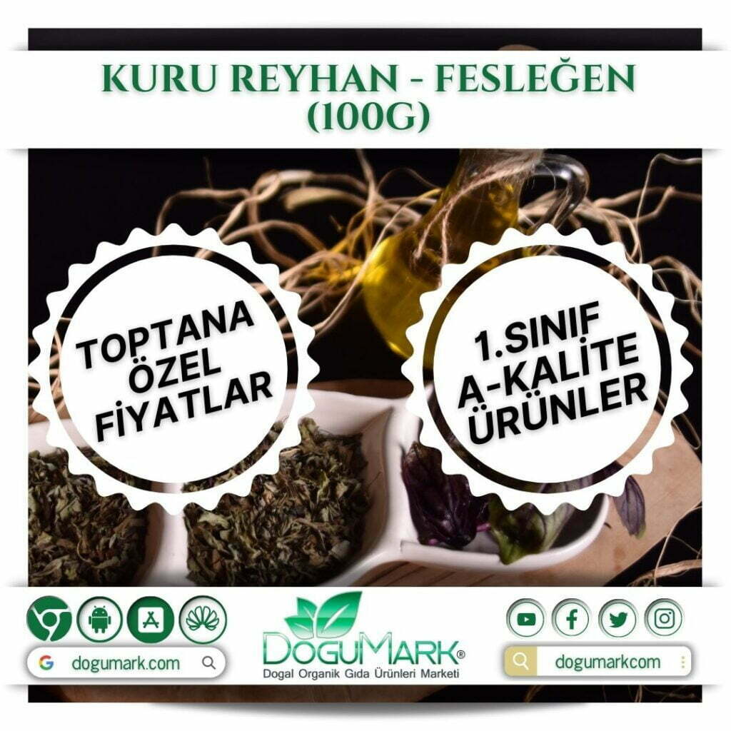 Kuru Reyhan - Fesleğen (100g) - DoğuMark